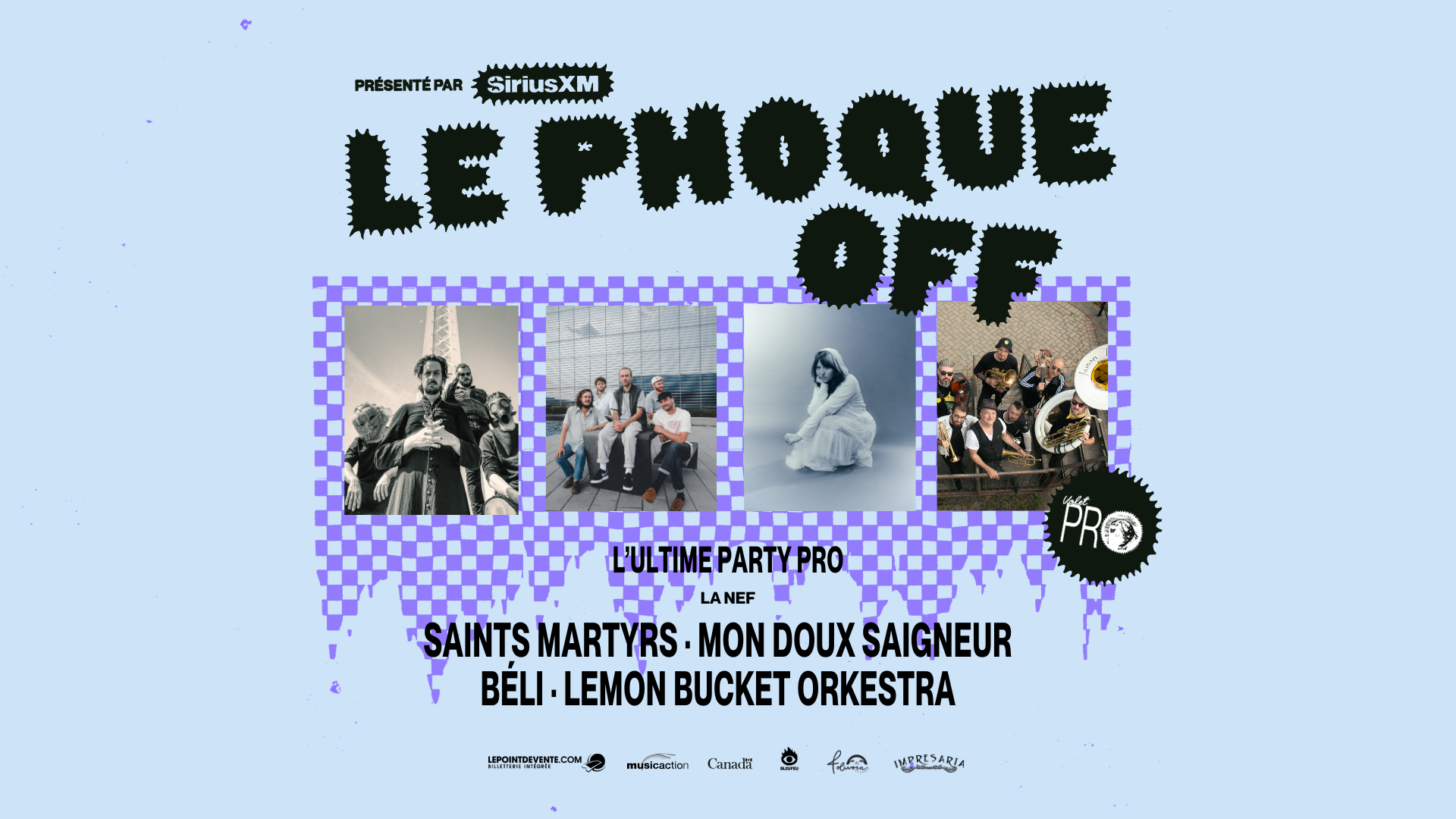The Ultimate PRO Party | Saints Martyrs + Mon Doux Saigneur + BéLi ...